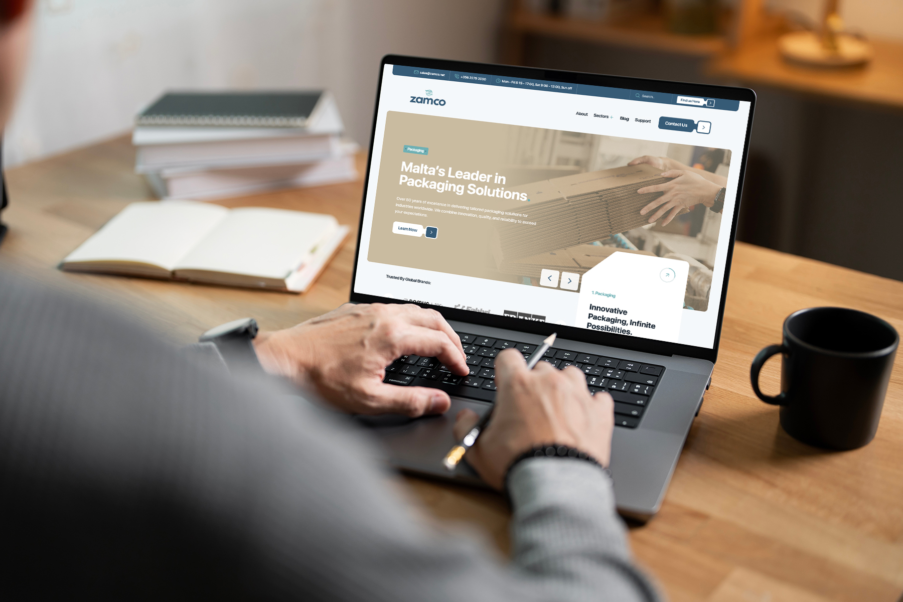 Zamco Unveils Its New Group Site - Zamco